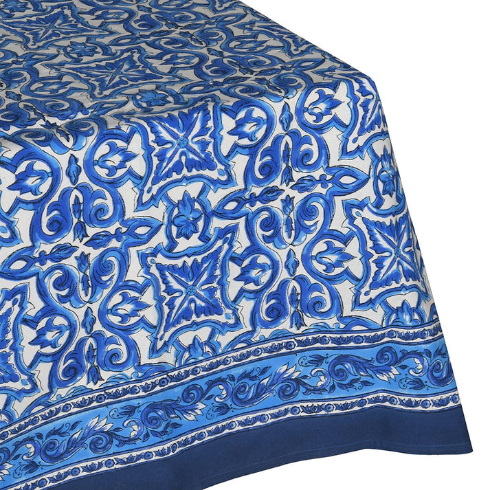 Large Amalfi Tablecloth – Velvet Victoria Home Large Amalfi Tablecloth – Velvet Victoria Home